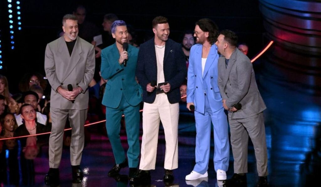 NSYNC reapareció en los escenario de los MTV Video Music Awards 2023